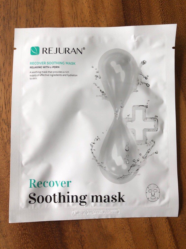Rejuran Recover Soothing Mask, Beauty & Personal Care, Face, Face Care ...