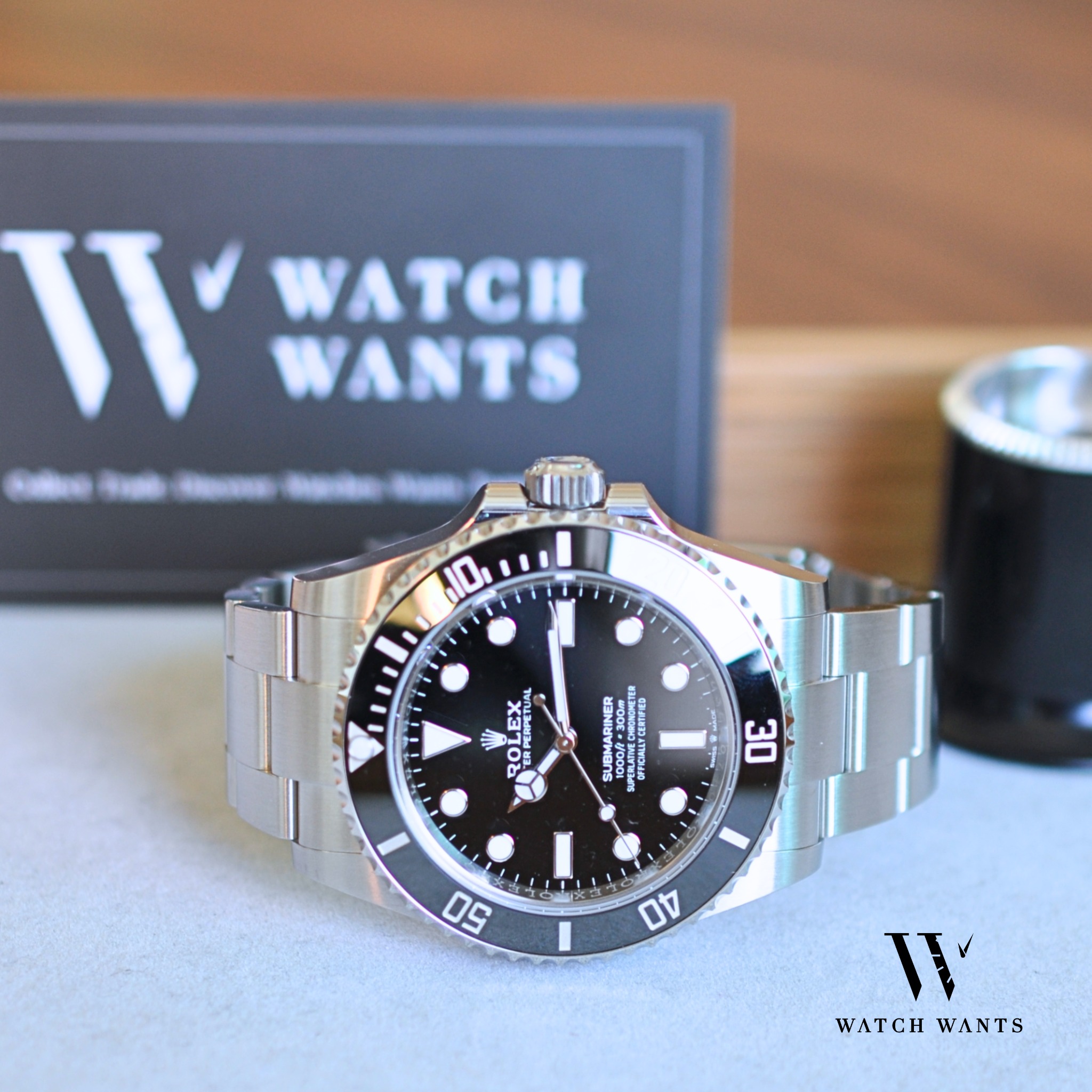 Rolex Submariner 124060 Black Dial 41mm "Sub No Date", Luxury, Watches ...
