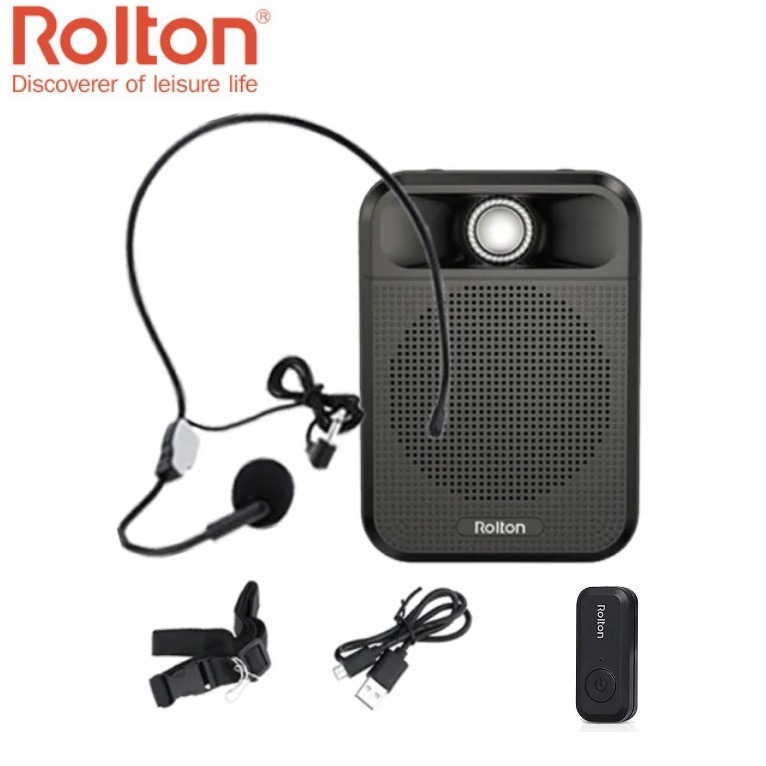 實體店鋪(有線版$228 無線版$298)Rolton K700 5W 高電壓 (超迷你 掛腰/掛肩式) 有線/無線雙音圈雙喇叭(二倍大聲 ...