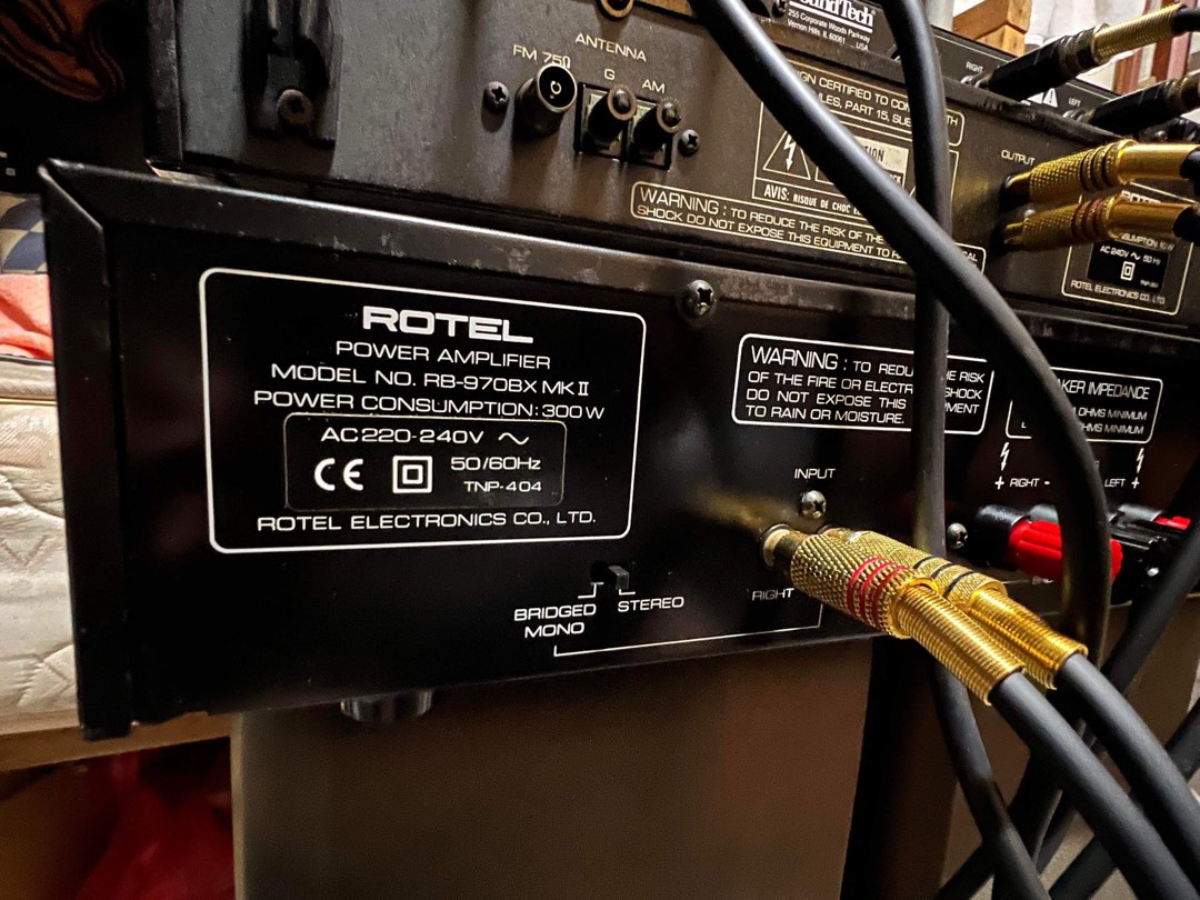 Rotel amplifier, Audio, Soundbars, Speakers & Amplifiers on Carousell