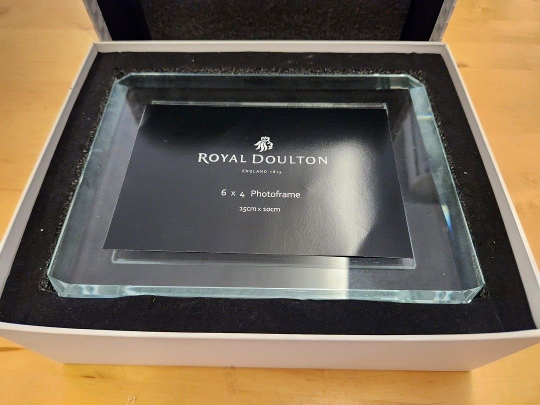 Royal Doulton Radiance Bevelled Frame 6 x 4 in, Furniture & Home Living ...