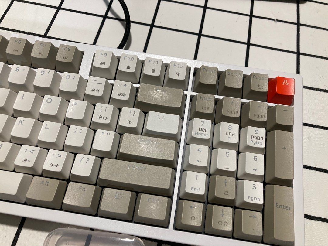 RUSH! Rakk Ilis Mechanical Keyboard Outemu Red w/ FREE Switches ...