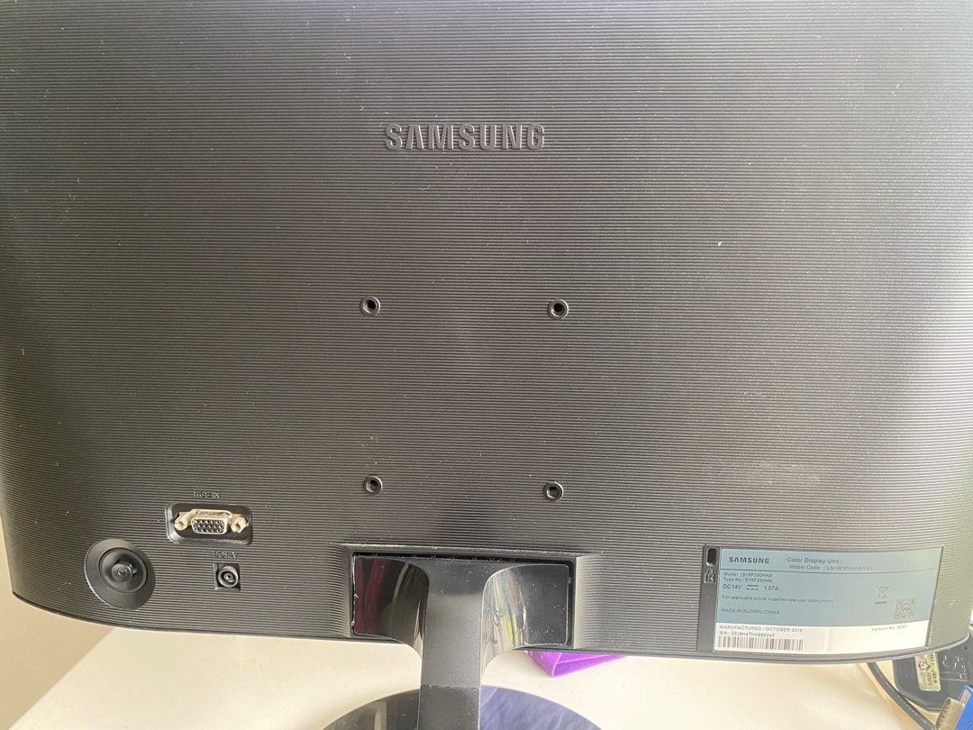 Samsung 18.5 inch monitor, Computers & Tech, Parts & Accessories ...