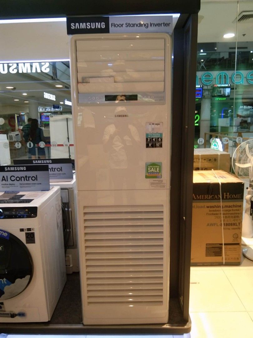 Samsung Floor Standing Aircon, TV & Home Appliances, Air Conditioning ...