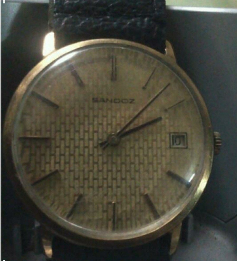 Sandoz Manuel watch Swiss, Luxury, Watches on Carousell