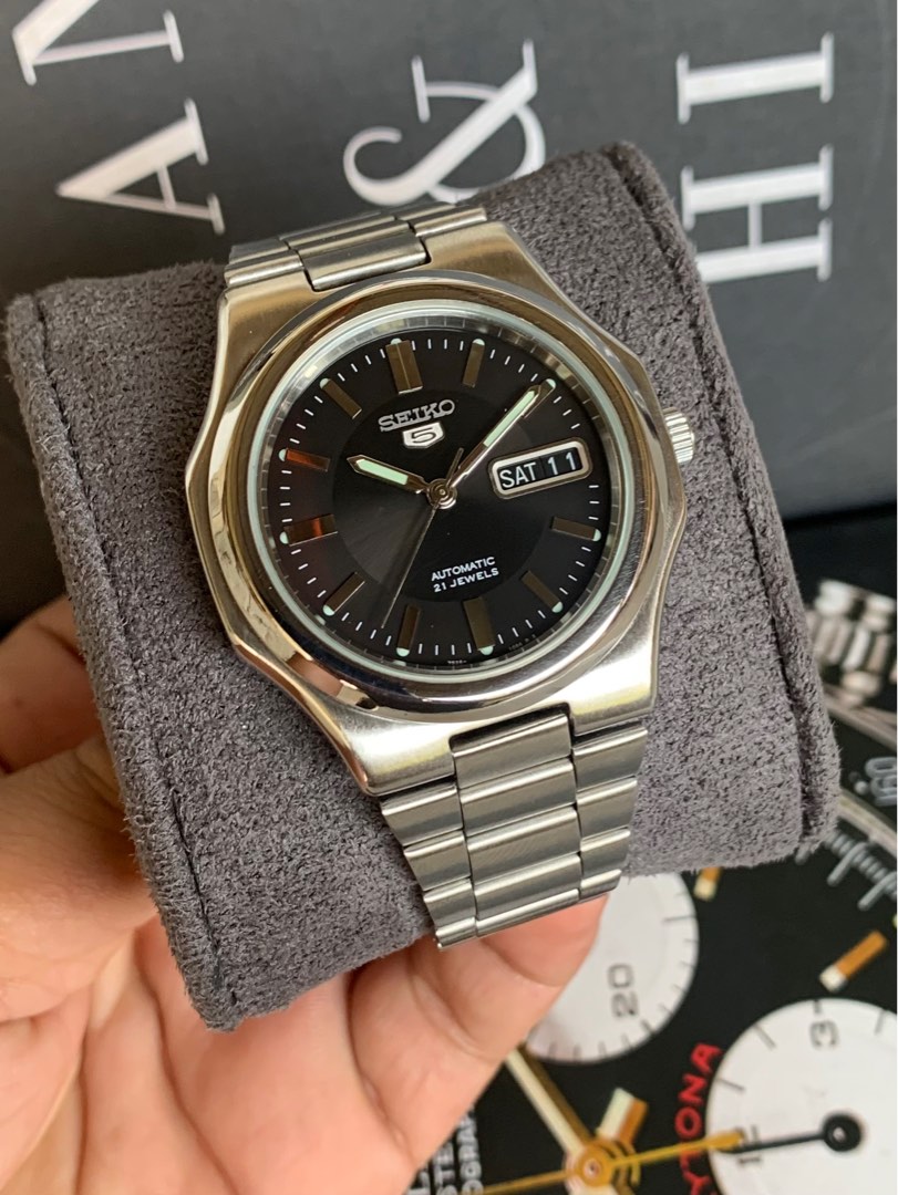 Seiko SNKK47K "Seikonaut", Men's Fashion, Watches & Accessories ...