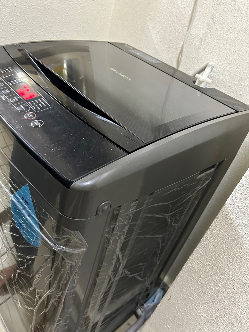 Sharp 9kg washing machine | Top Load | 1yr old , TV & Home Appliances ...
