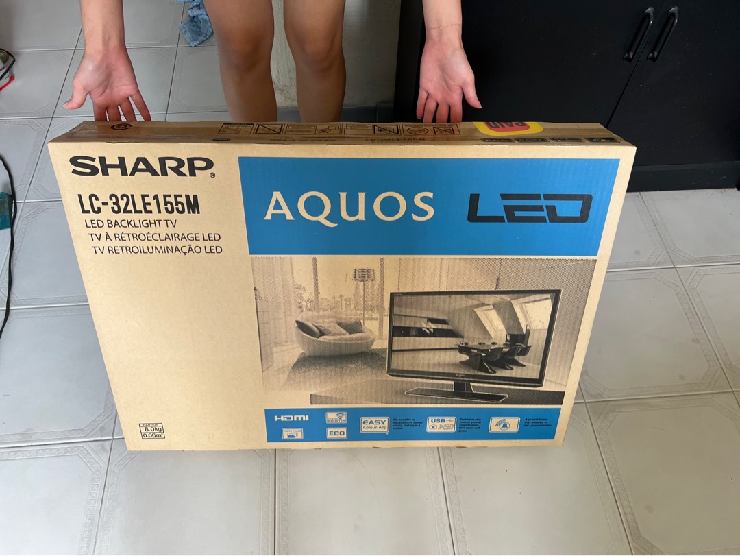 SHARP LC-32LE155M LED BACKLIGHT TV, TV & Home Appliances, TV ...