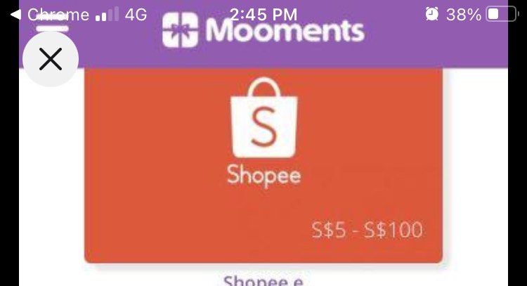 Shopee E voucher sgd 50, Tickets & Vouchers, Vouchers on Carousell