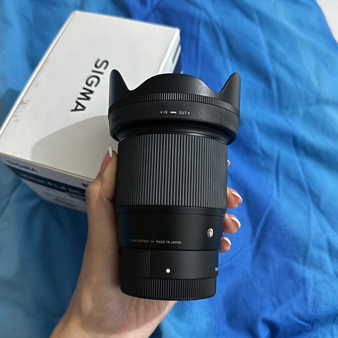 Sigma Lens 16mm F1.4 DC DN for Sony E-mount, Photography, Lens & Kits ...