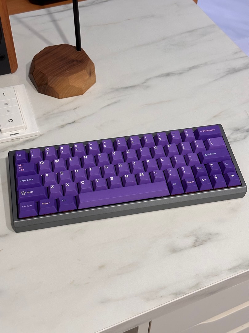 Simpler60 64 layout custom keyboard, Computers & Tech, Parts ...