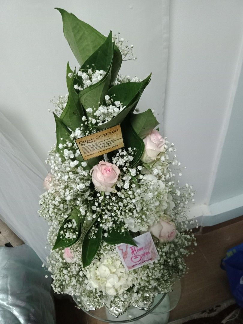 Sireh Dara Bunga Rampai /Telur Hand Bouquet, Hobbies & Toys, Flowers ...