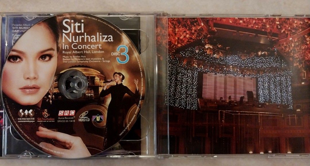 Siti Nurhaliza In Concert VCD, Hobbies & Toys, Music & Media, CDs & DVDs on Carousell