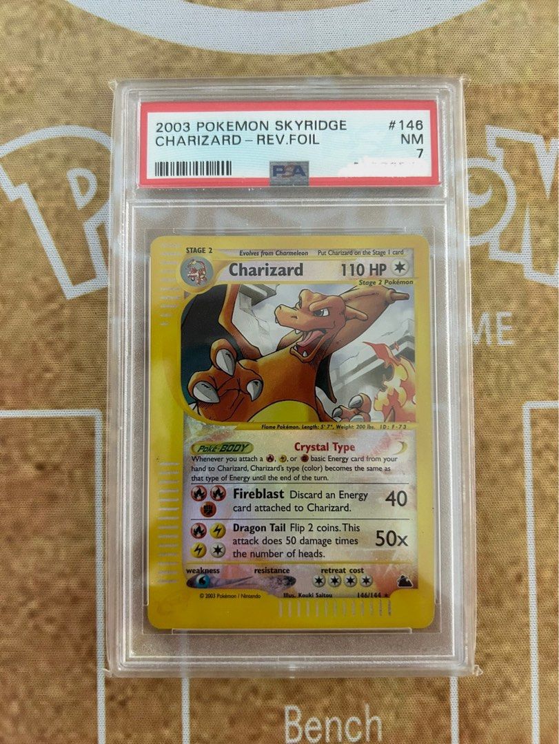 Skyridge Charizard RH PSA 7, Hobbies & Toys, Toys & Games on Carousell