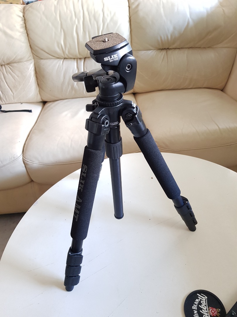SLIK PRO 340 DX Sturdy Tripod, Photography, Photography Accessories ...
