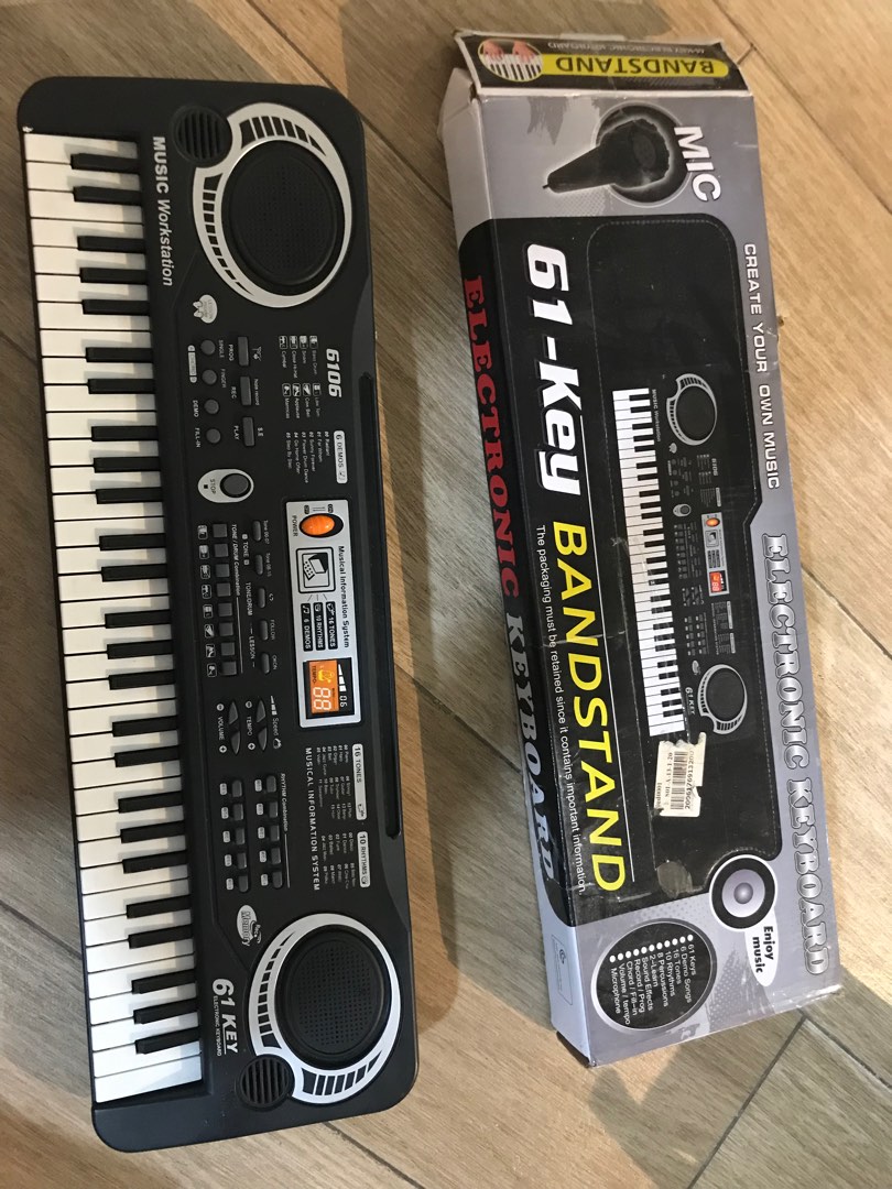 Small Electronic Keyboard, Hobbies & Toys, Music & Media, Musical ...
