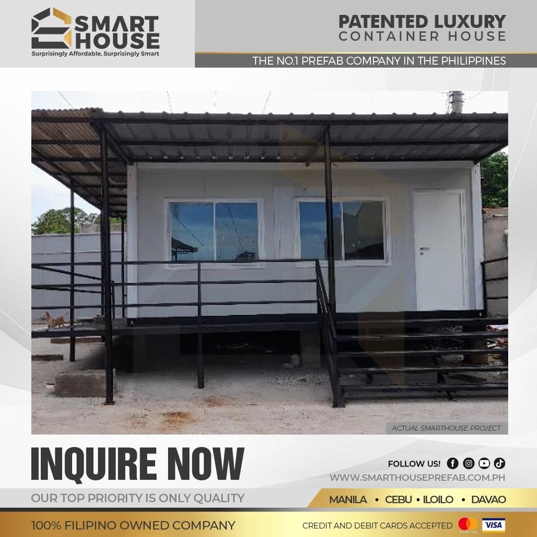 SMARTHOUSE PREFAB CONTAINER VAN HOUSE, Commercial & Industrial ...