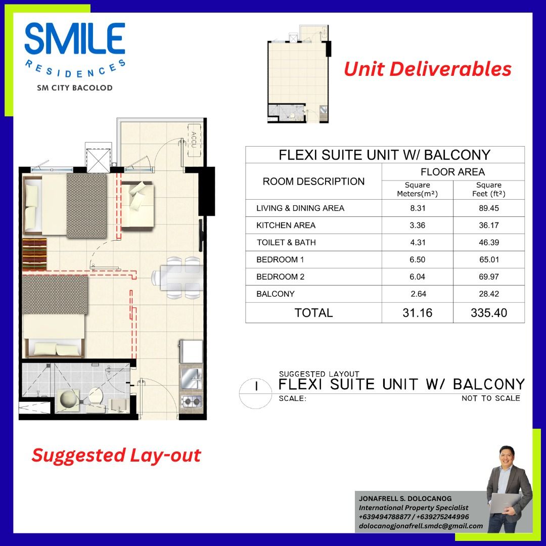 SMILE RESIDENCES @ BACOLOD CITY, Property, For Sale, Apartments ...