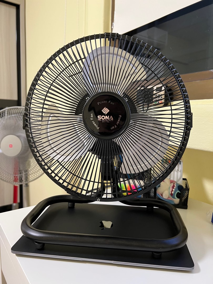 Sona SOF 6050 powerful oscillation desk fan, Furniture & Home Living ...