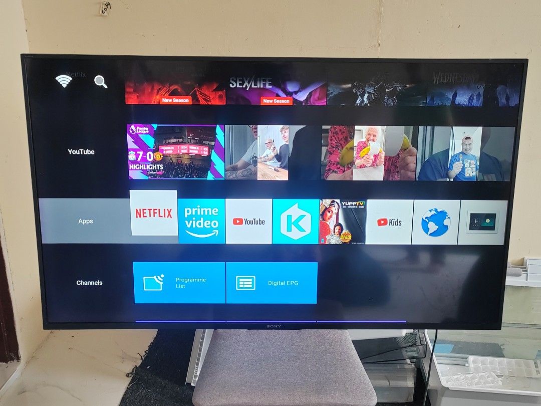 Sony Bravia 55 inchi 4k Smart LED Very Good Condition, TV & Home ...