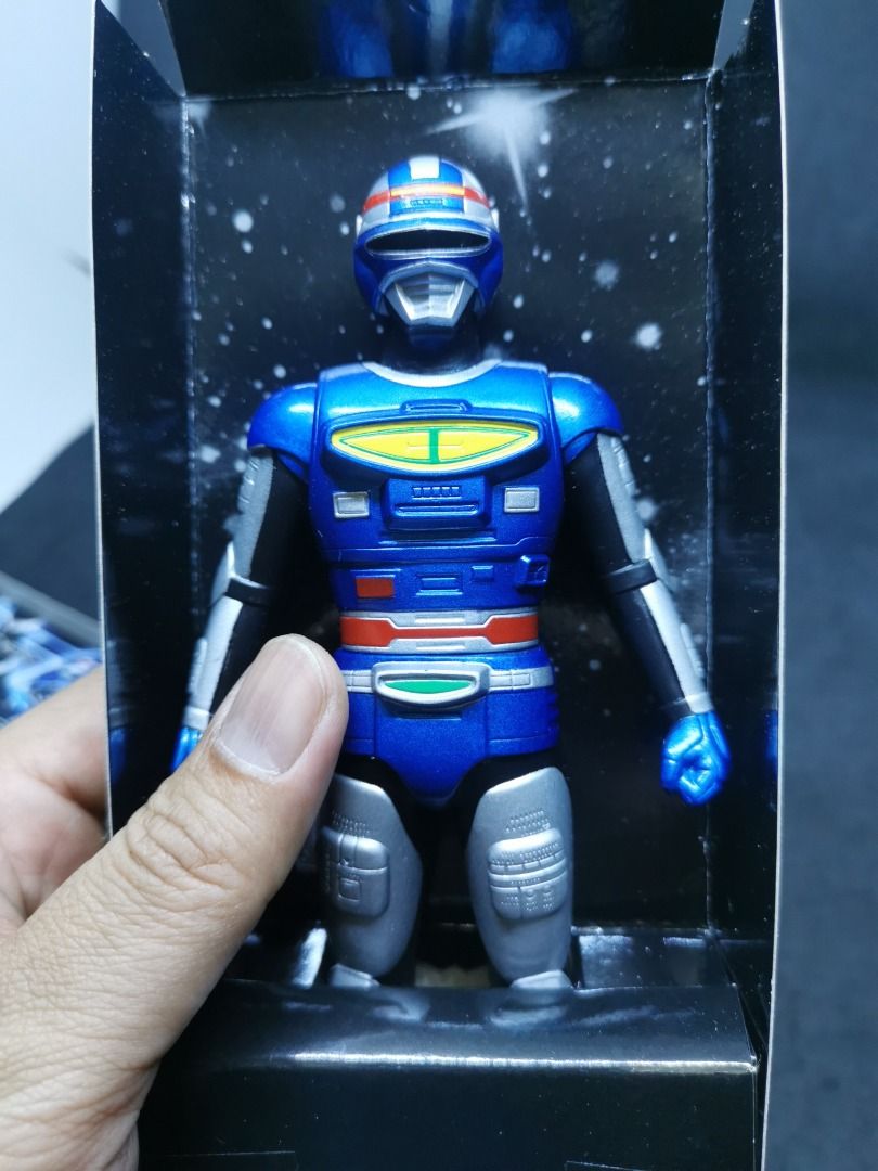 Space Sheriff SHAIDER Bandai Metal Hero Vinyl Figure - Tokusatsu Sofubi ...