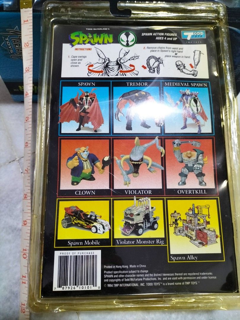 Spawn by Todd McFarlane 1996 comes with Comic book, Hobbies & Toys, Toys & Games on Carousell