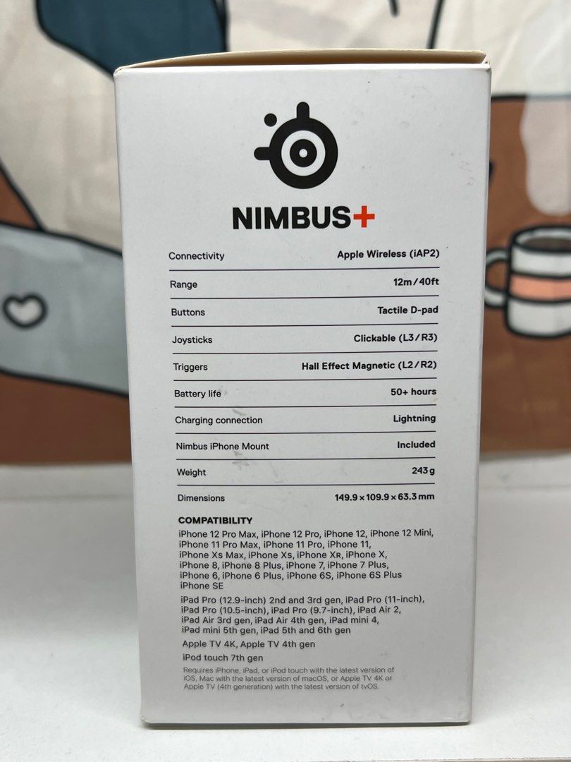 STEELSERIES NIMBUS+ WIRELESS CONTROLLER, Video Gaming, Gaming ...