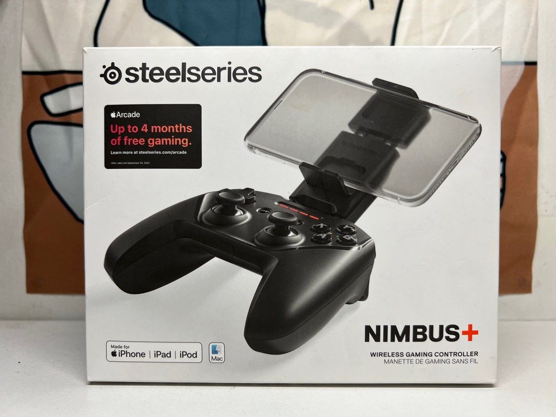 STEELSERIES NIMBUS+ WIRELESS CONTROLLER, Video Gaming, Gaming ...
