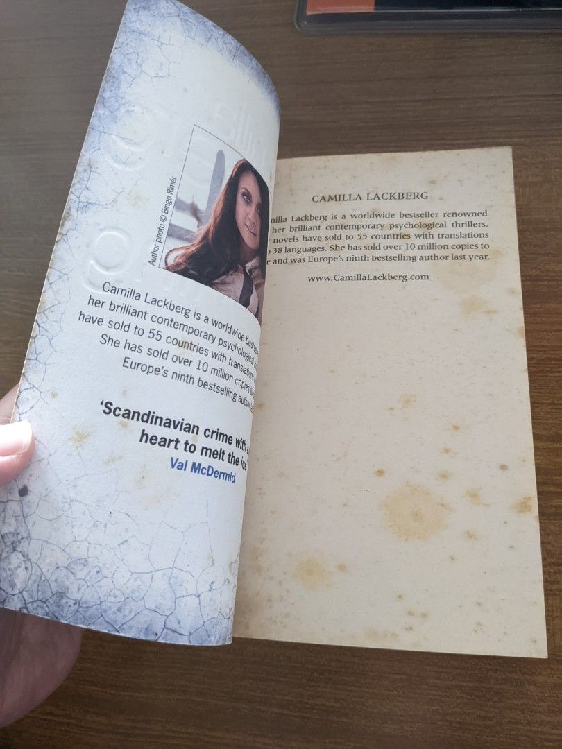 Storybook: The Drowning by Camilla Lackberg (Adult fiction), Hobbies ...