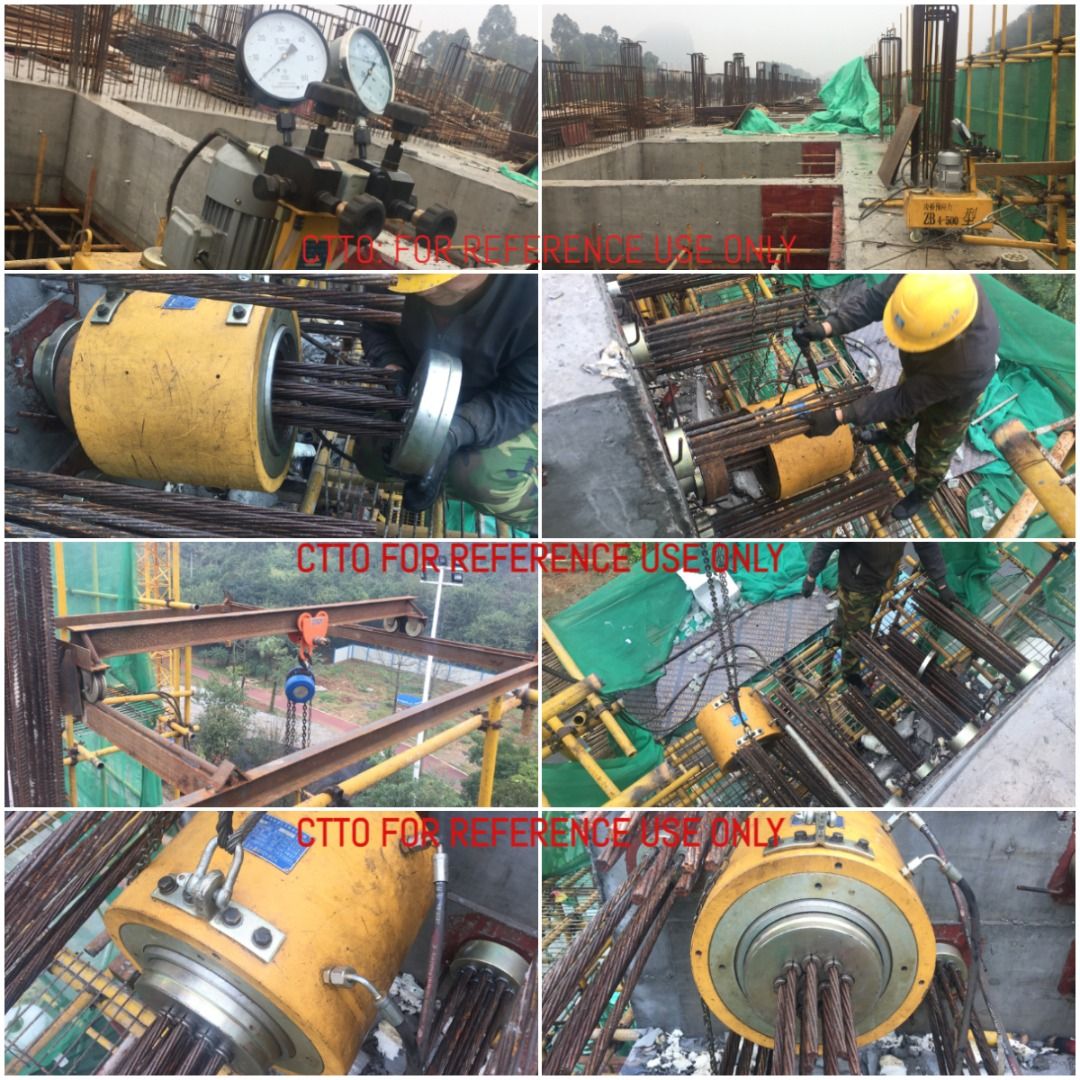 STRESSING JACK FOR STRESSING GIRDER 250MT, Commercial & Industrial ...