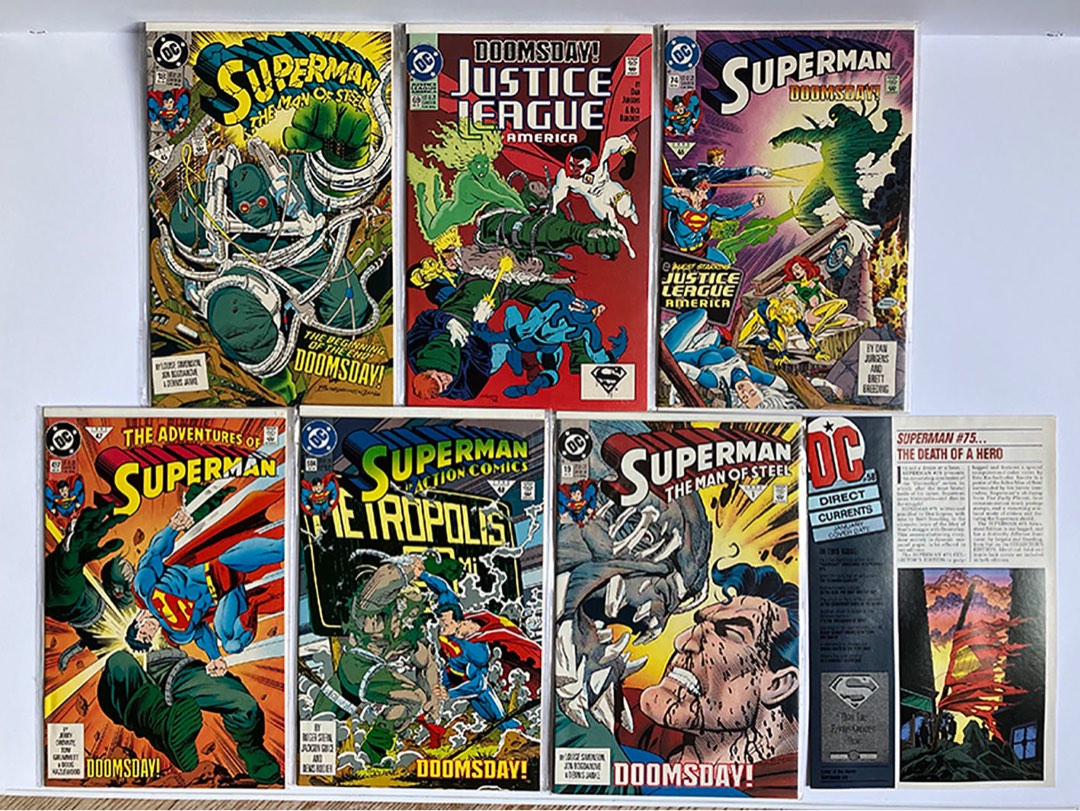 Superman Doomsday story arc, 興趣及遊戲, 書本 & 文具, 漫畫 - Carousell