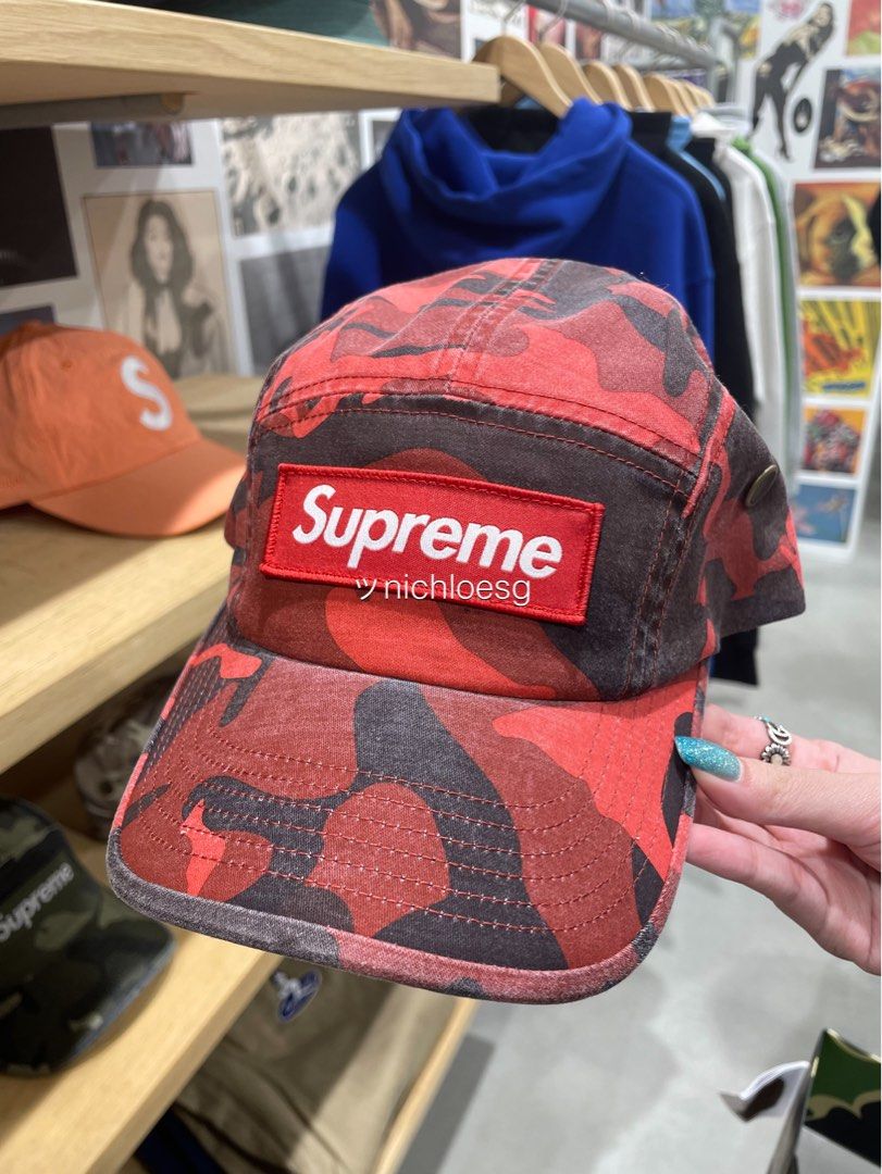 SUPREME MILITARY CAMP CAP, Men's Fashion, Watches & Accessories, Caps ...