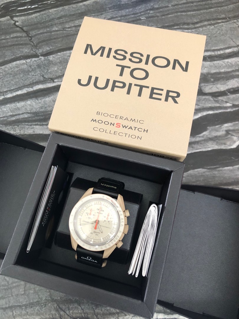 Swatch X Omega - JUPITER, Men's Fashion, Watches & Accessories, Watches ...