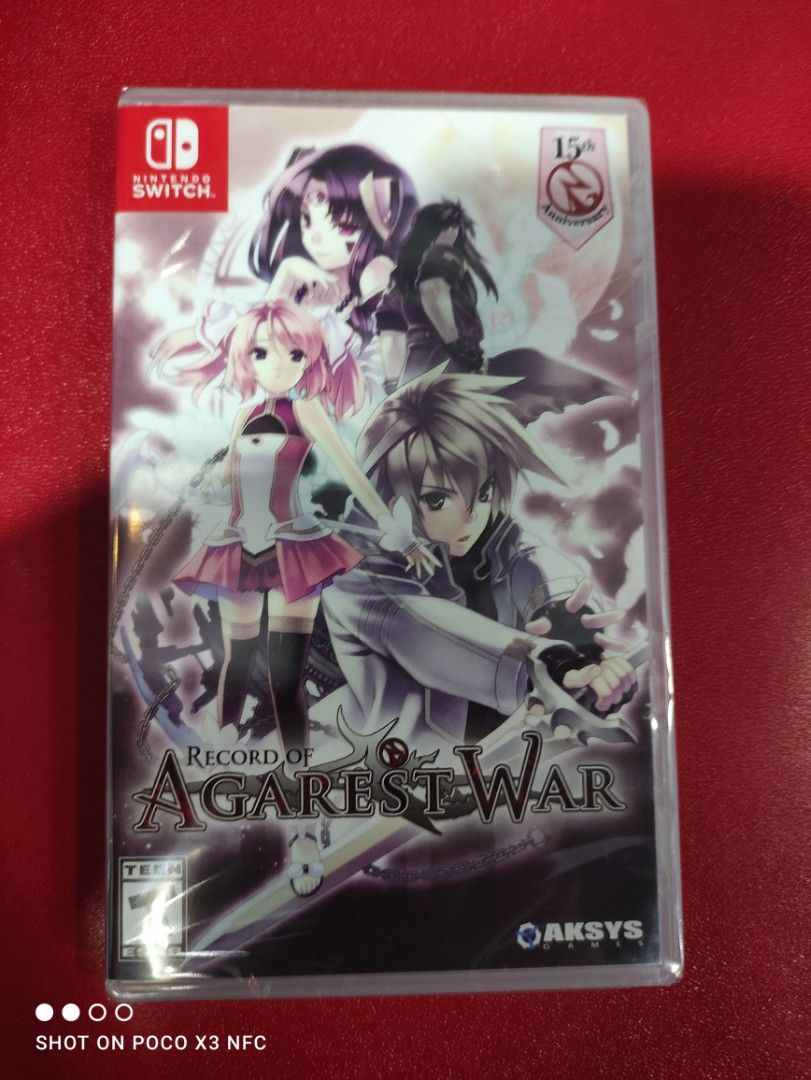 SWITCH RECORD OF AGAREST WAR, Video Gaming, Video Games, Nintendo on Carousell