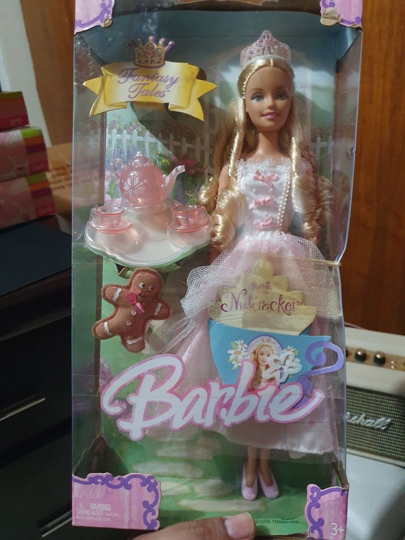 Tea party Barbie in the Nutcracker doll, Hobbies & Toys, Toys & Games ...