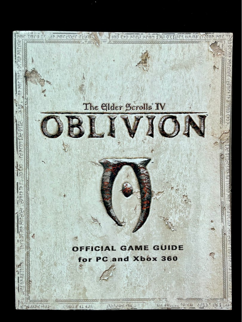 The Elder Scrolls IV Oblivion Official Guide Book for PC XBox 360 ...
