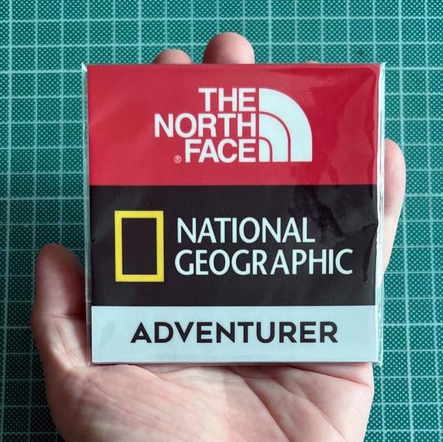 The North Face / National Geographic / ADVENTURER . Waterproof Stickers ...