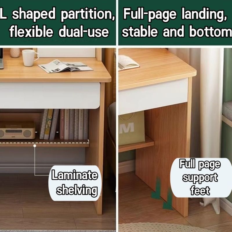 Thicker Computer table study table dressing table, Furniture & Home ...