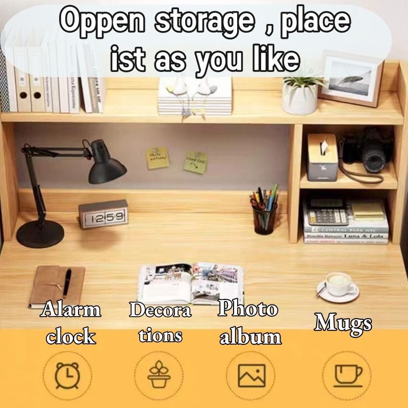 Thicker Computer table study table dressing table, Furniture & Home ...