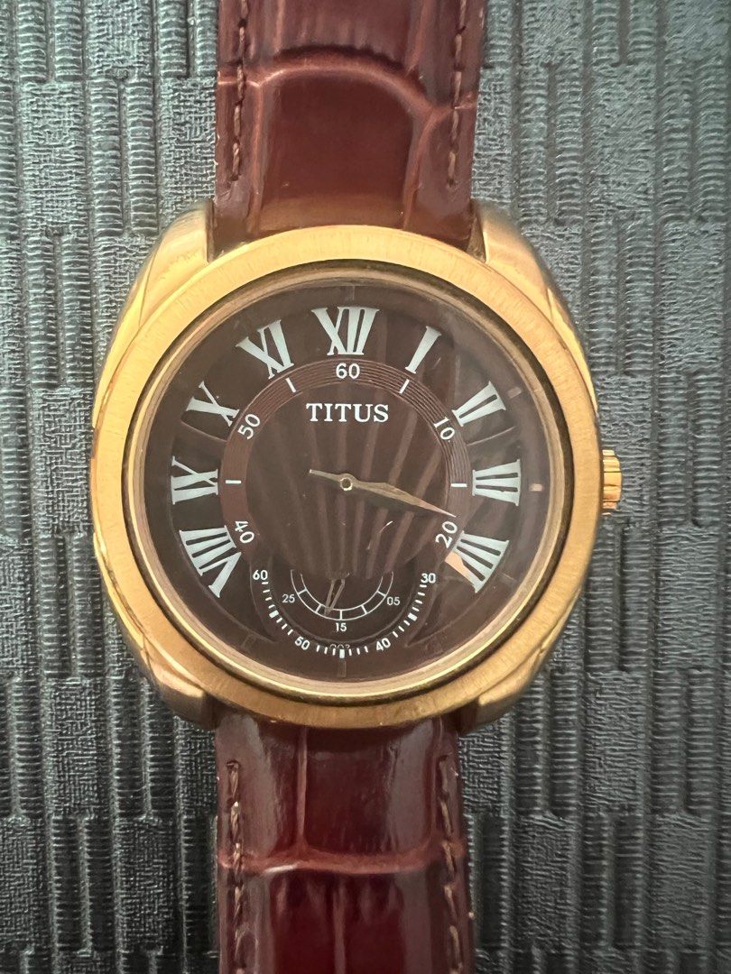 TITUS Watch, Men's Fashion, Watches & Accessories, Watches on Carousell
