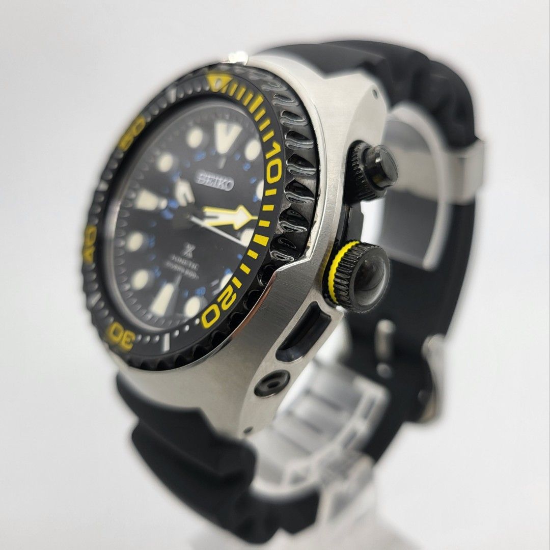 TM-SEIKO SUN021P1 Prospex Kinetic Divers GMT Watch, Men's Fashion ...