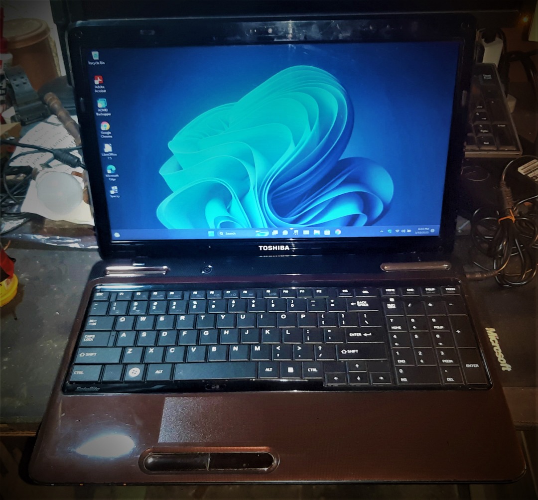 Toshiba Satellite L755 - Win11 Pro, Core i5, 8GB RAM, Dual storage ...