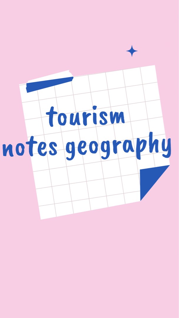 Tourism geography notes, Hobbies & Toys, Books & Magazines, Textbooks ...