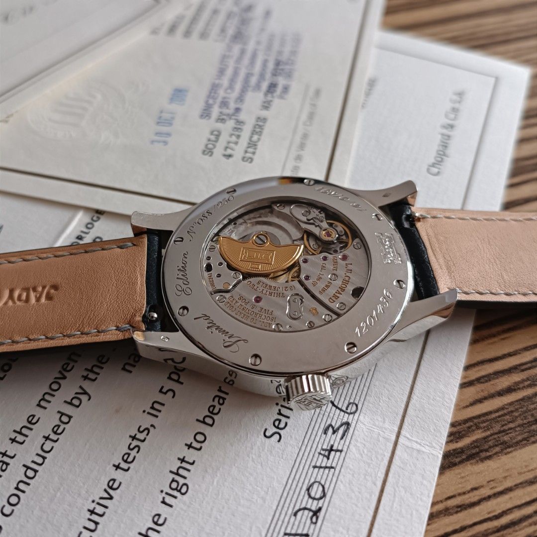 Chopard LUC Lunar One Perpetual Calendar Platinium Chronometer Geneva ...