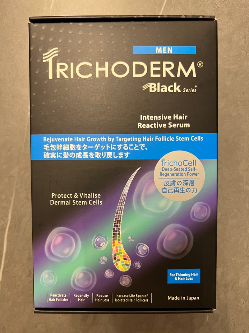 Trichoderm Men Intensive Reactive Serum, Beauty & Personal Care, Hair ...