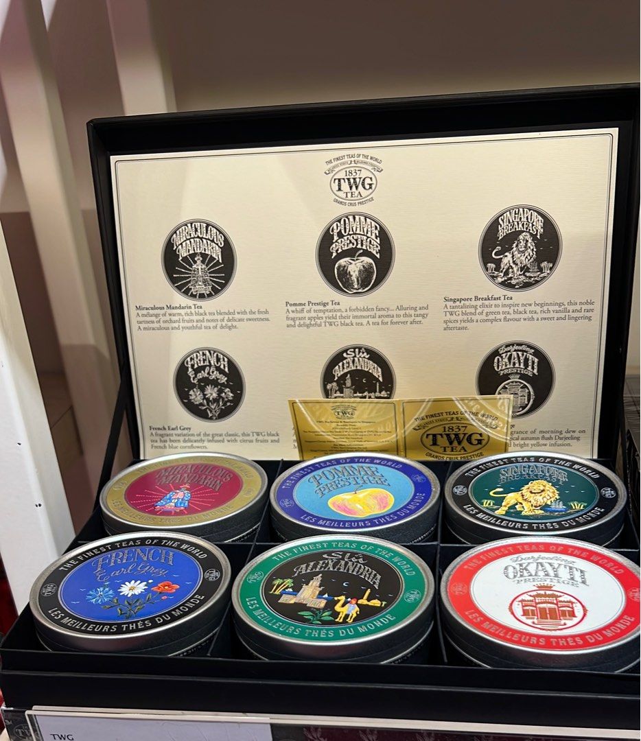 TWG tea set expired 2025, Food & Drinks, Other Food & Drinks on Carousell