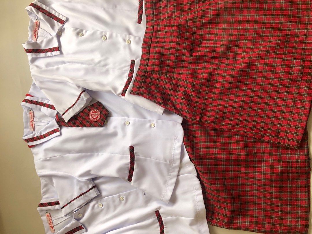 UE SHS UNIFORM (GIRLS), Women's Fashion, Tops, Blouses on Carousell
