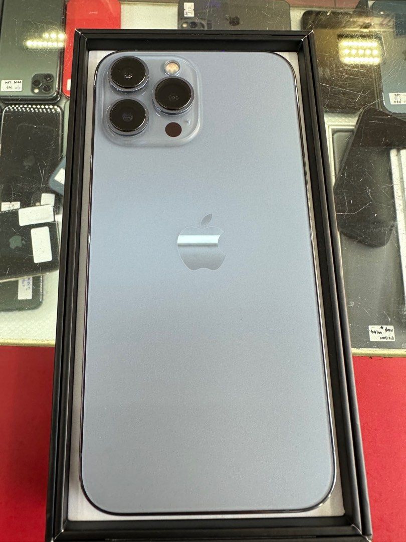 USED IPhone 13 Pro Max (5G) 256GB Blue #5438, Mobile Phones & Gadgets ...