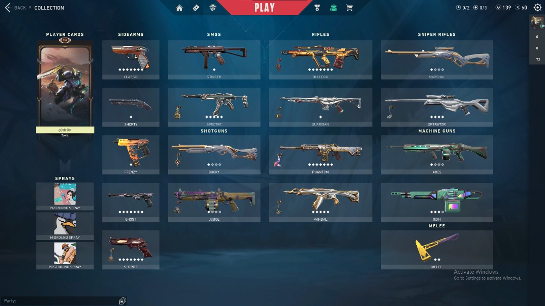 Valorant Plat account, Video Gaming, Video Games, Others on Carousell