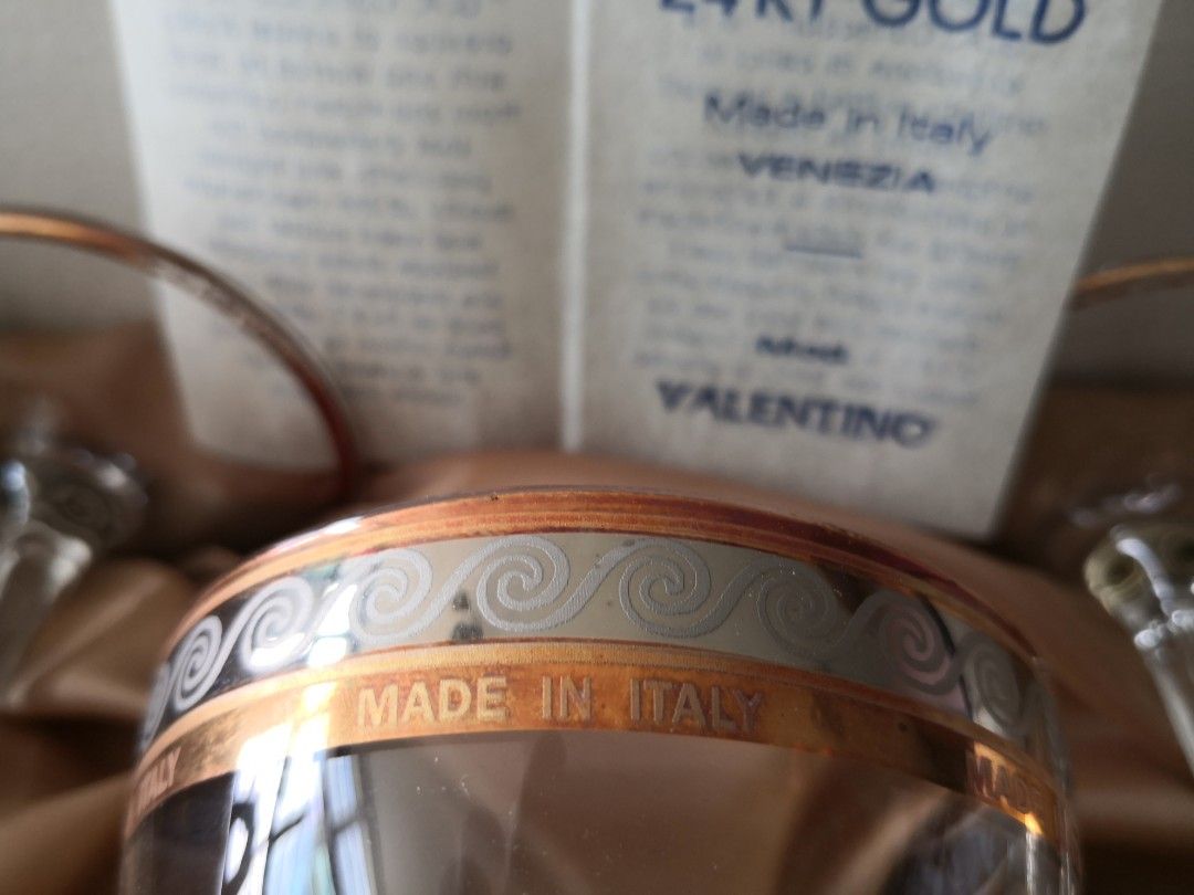 Venezia 24kt Gold mada in Italy hand platium in Italy, Hobbies & Toys ...